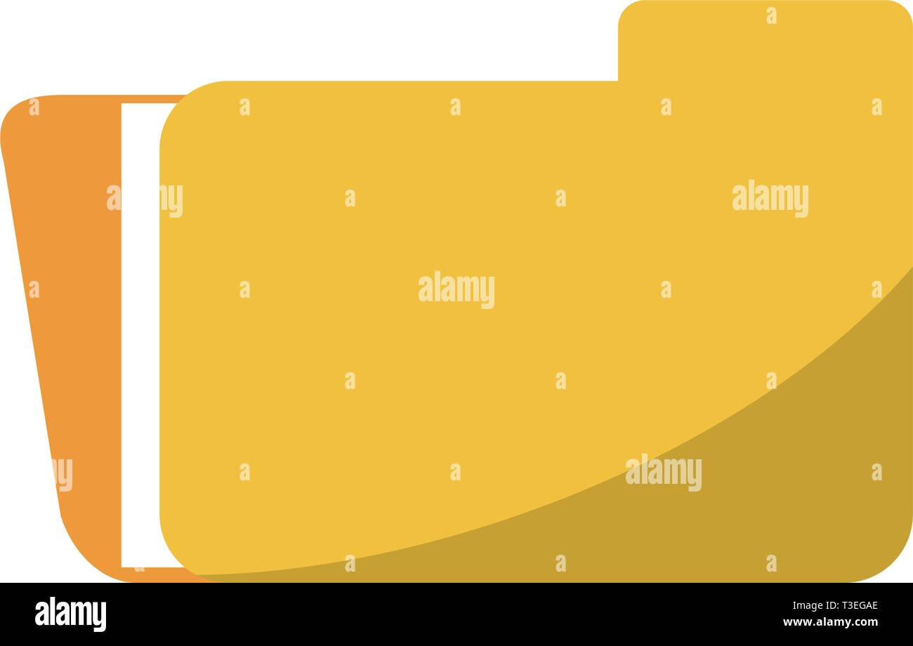 Folder business document symbol Stock Vector Image & Art - Alamy