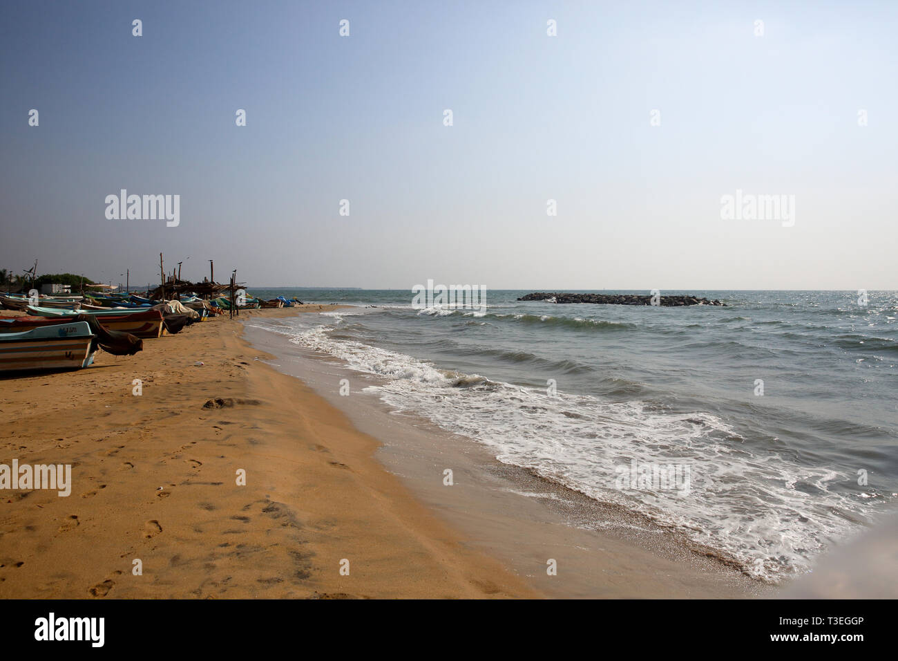 Sea beach at Negombo, Sri Lanka Stock Photo - Alamy