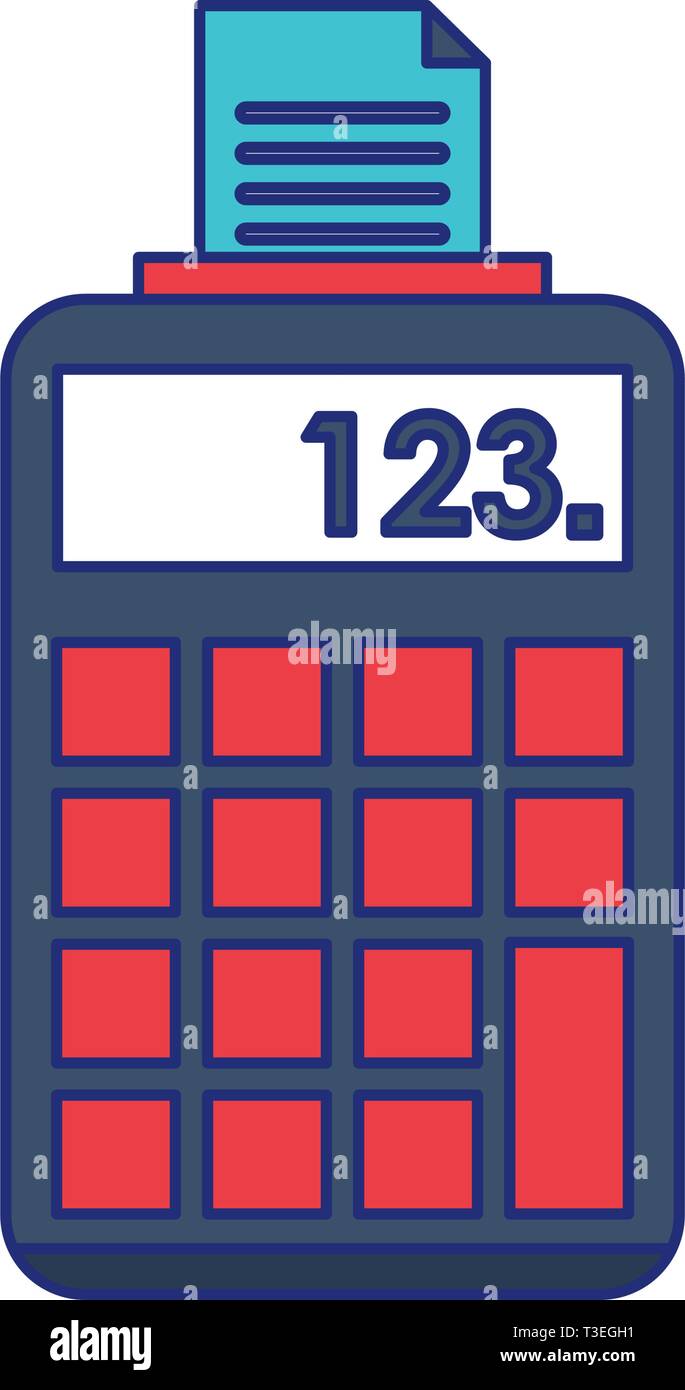 The adding machine Stock Vector Images - Alamy