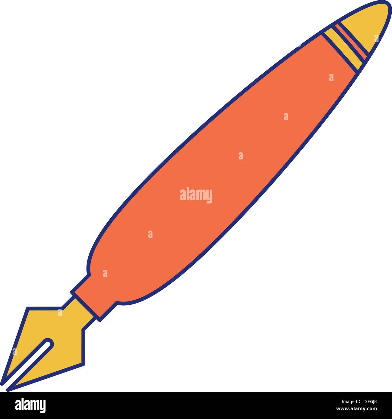 anchor point draw tool symbol blue lines Stock Vector Image & Art - Alamy