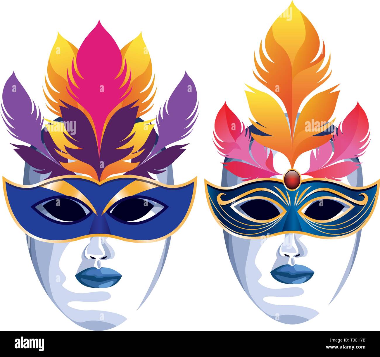 Cartoon secret mask Cut Out Stock Images & Pictures - Alamy