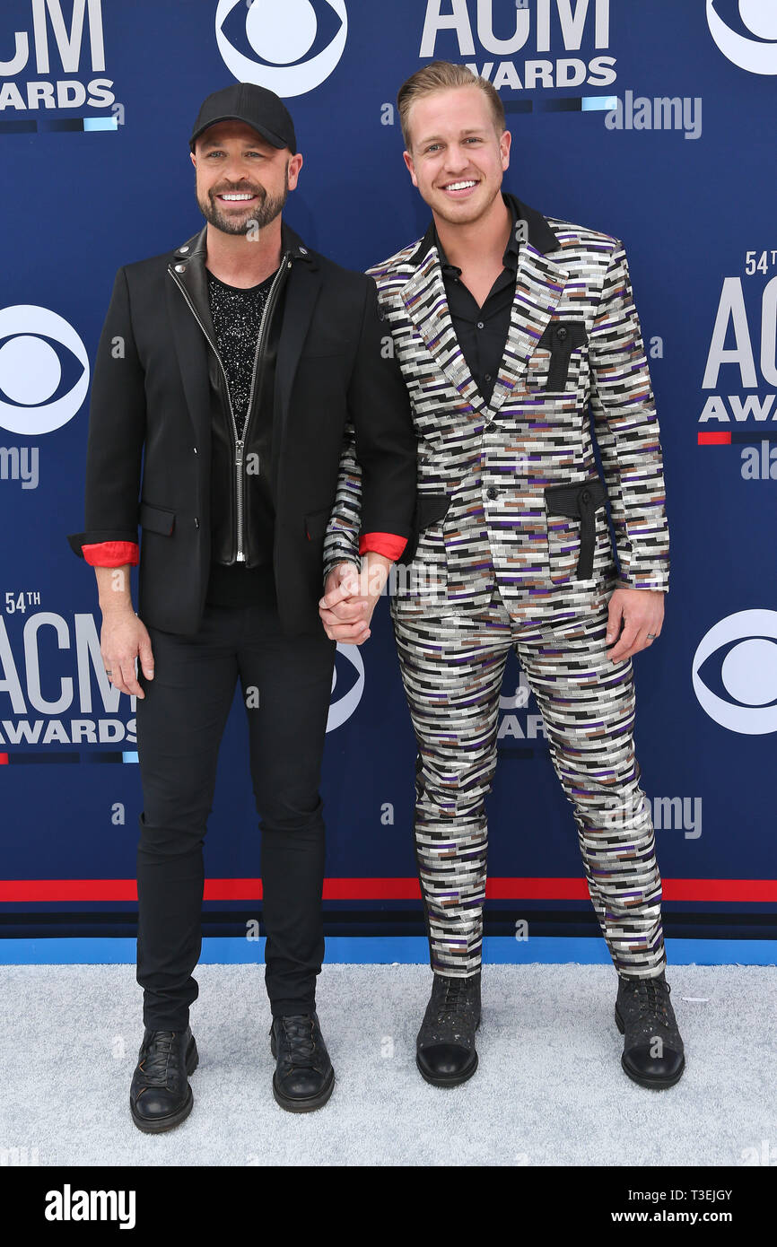April 7, 2019 - Las Vegas, Nevada, United States - Cody Alan (L) and ...