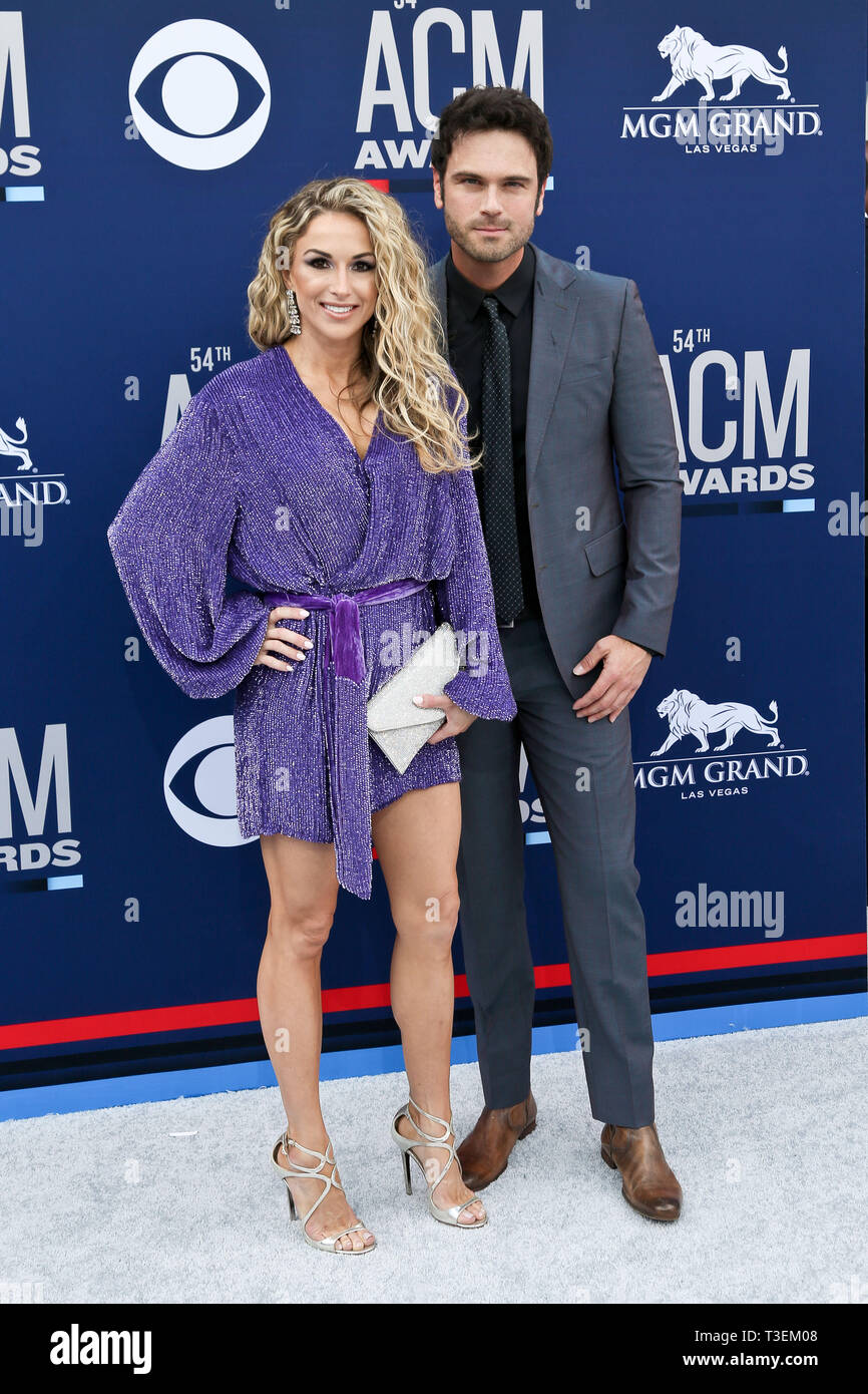 April 7, 2019 - Las Vegas, Nevada, United States - Chuck Wicks (R) and ...