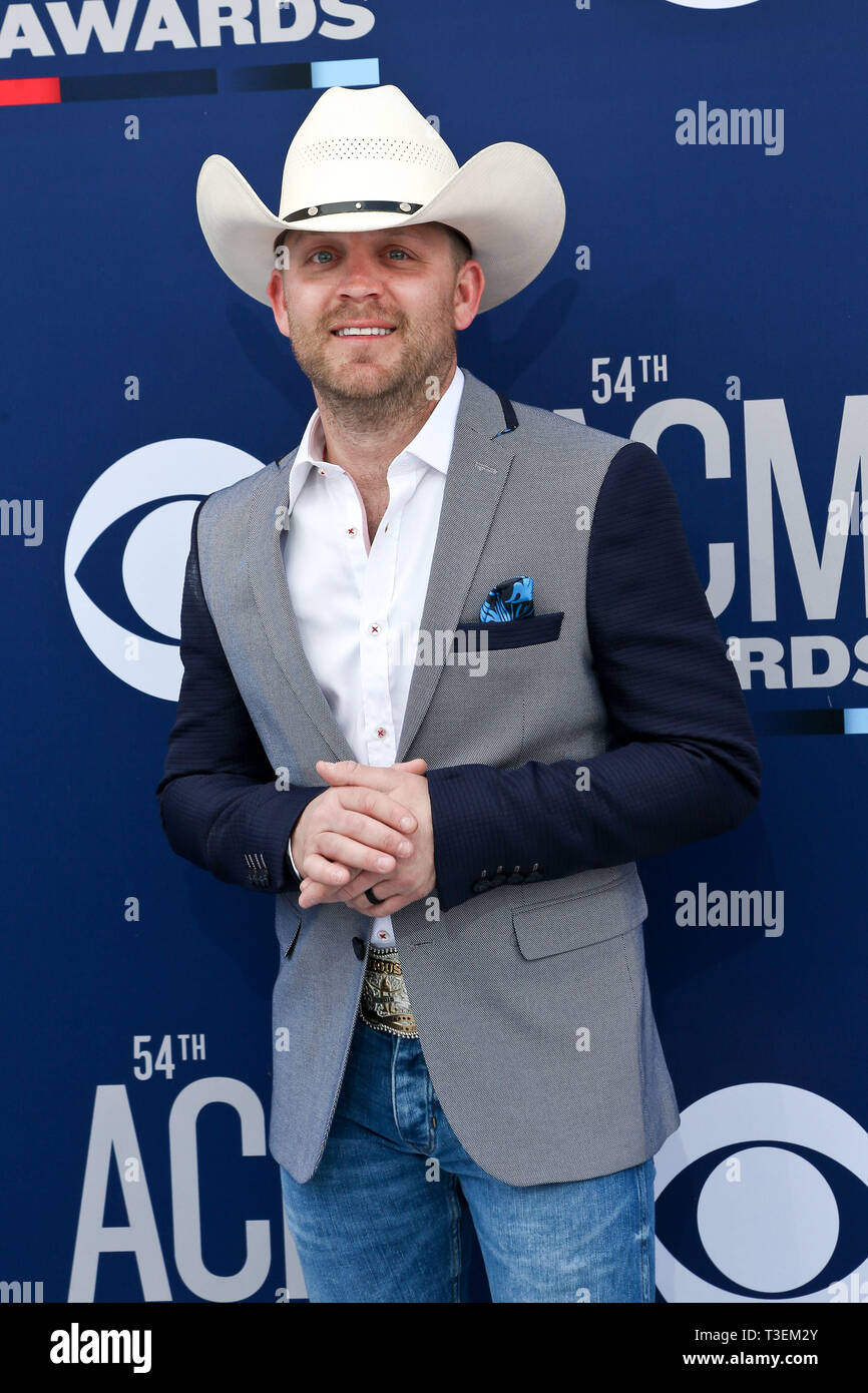 April 7, 2019 - Las Vegas, Nevada, United States - Justin Moore attends ...