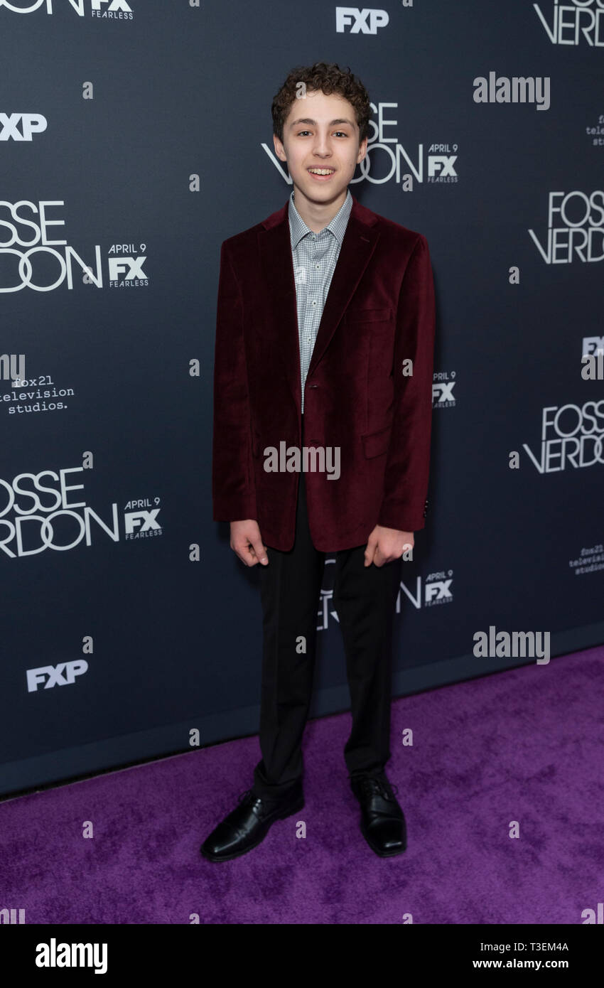 New York, NY - April 8, 2019: Anthony Rosenthal attends premiere Fosse ...