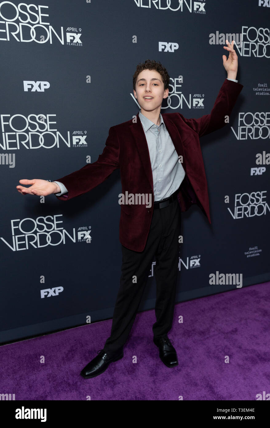 New York, NY - April 8, 2019: Anthony Rosenthal attends premiere Fosse ...