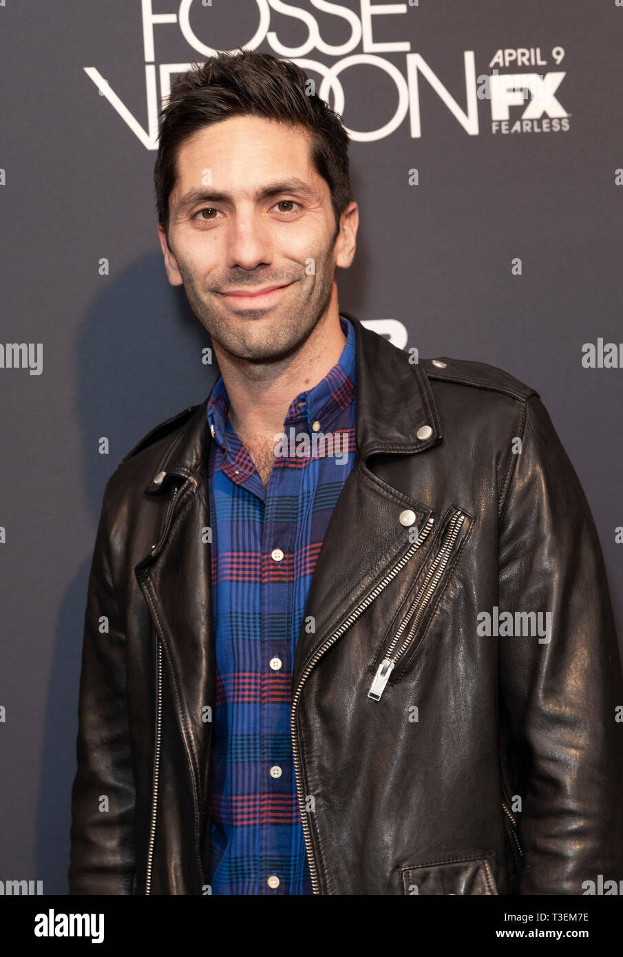 New York, NY - April 8, 2019: Nev Schulman attends premiere Fosse ...