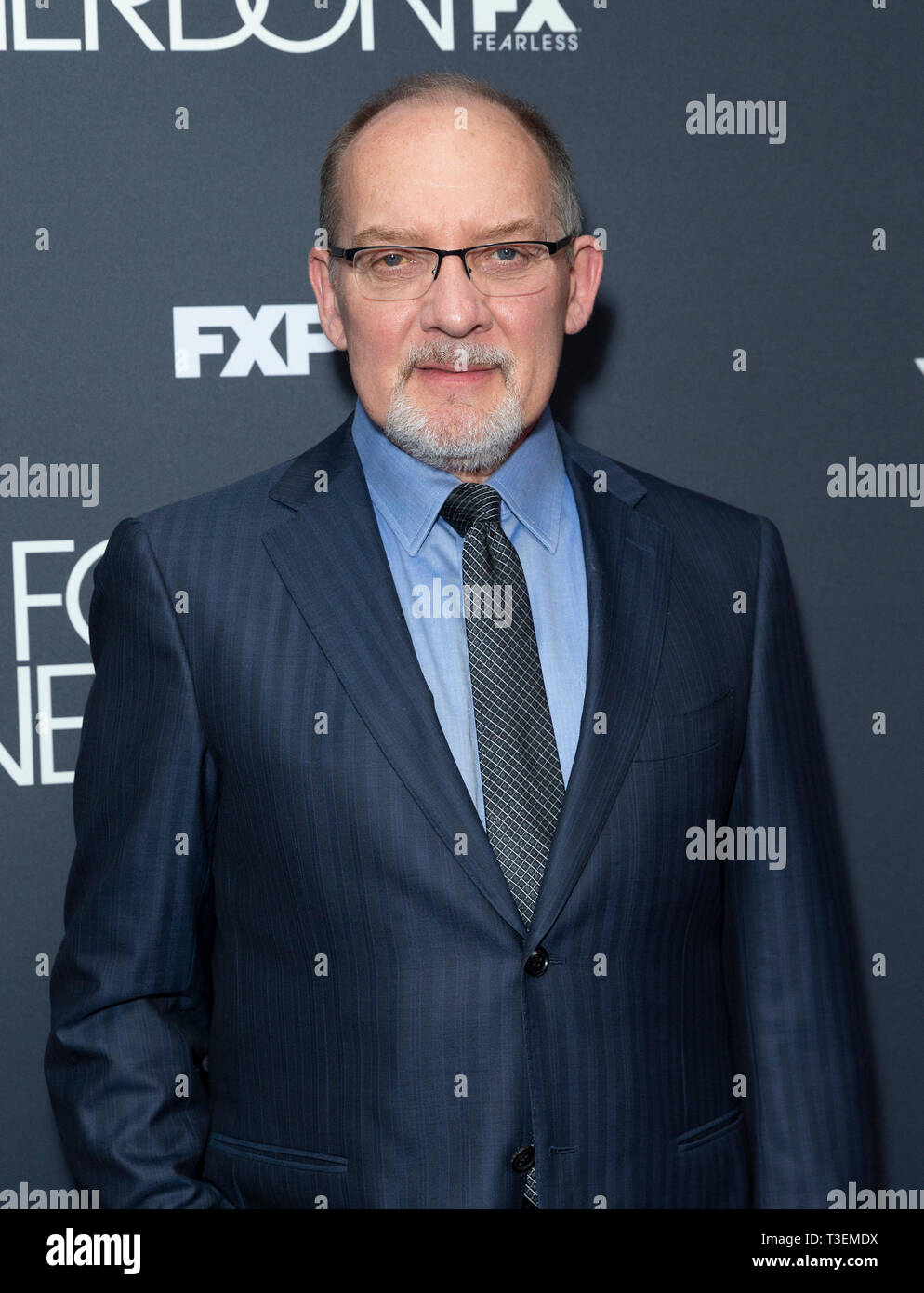 New York, NY - April 8, 2019: Zach Grenier attends premiere Fosse ...