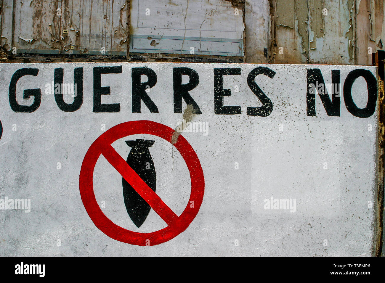 Political graffitis, Cardona, Barcelona province, Catalonia, Spain ...