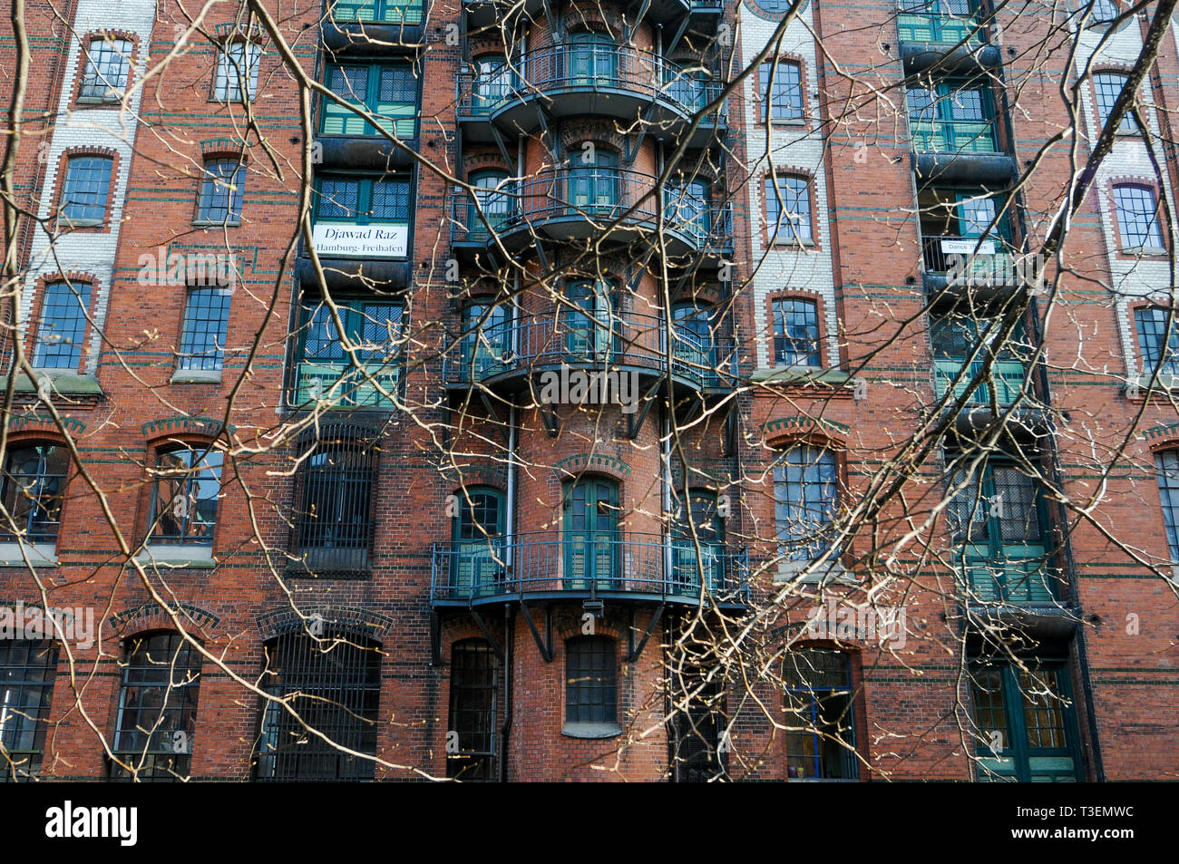 Old harbor buldings, Hamburg, Germany Stock Photo - Alamy