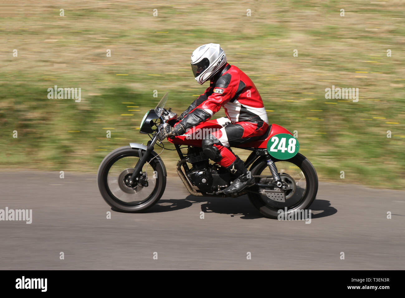 Chorley, Lancashire, UK. April, 2019. Hoghton Tower 43rd Motorcycle ...