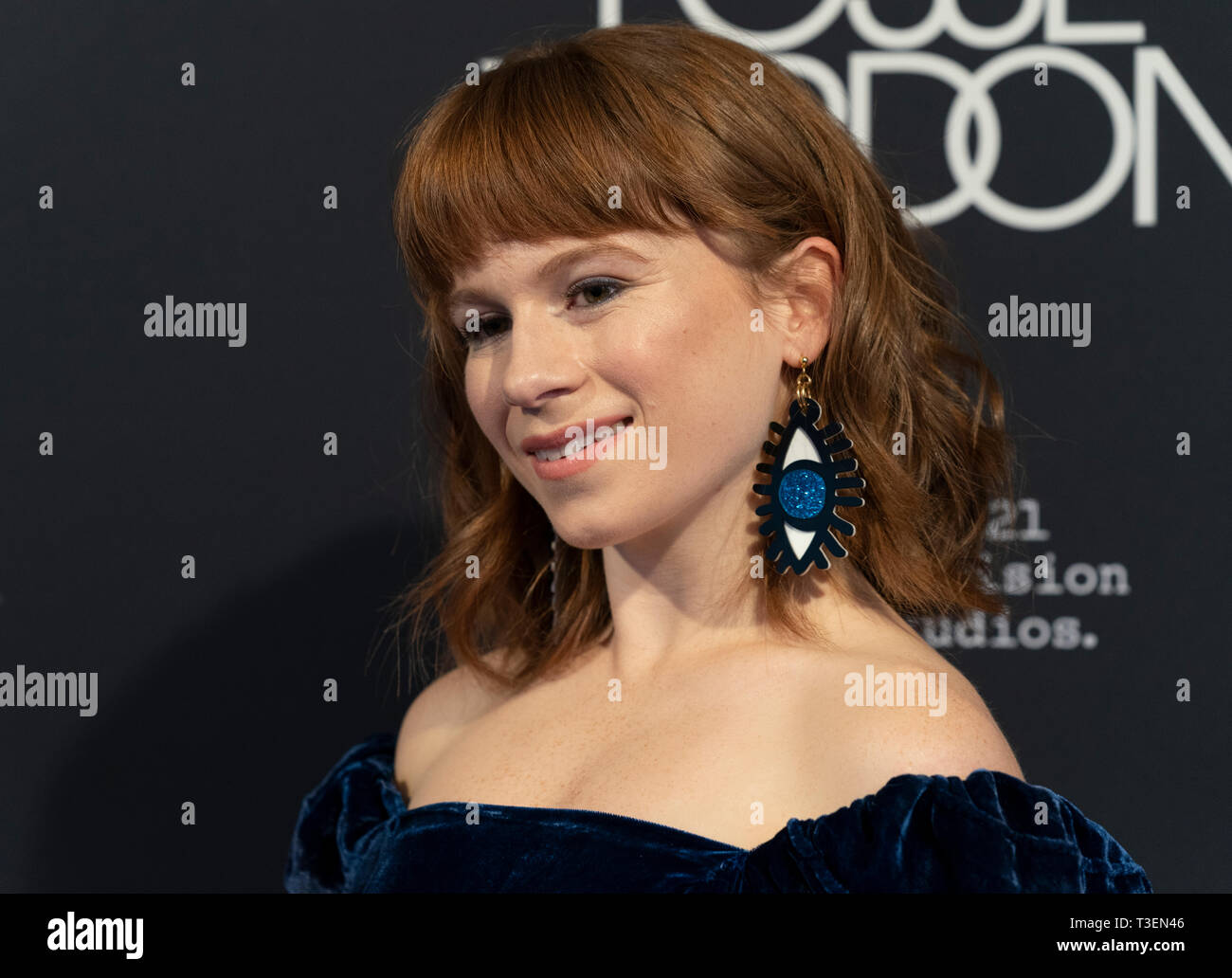 New York, NY - April 8, 2019: Juliet Brett attends premiere Fosse ...