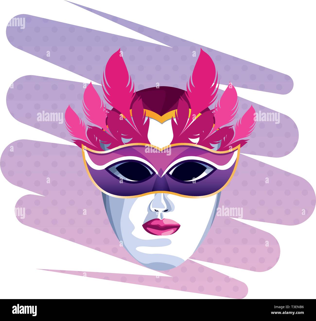 Mardi gras pop art Stock Vector Images - Alamy