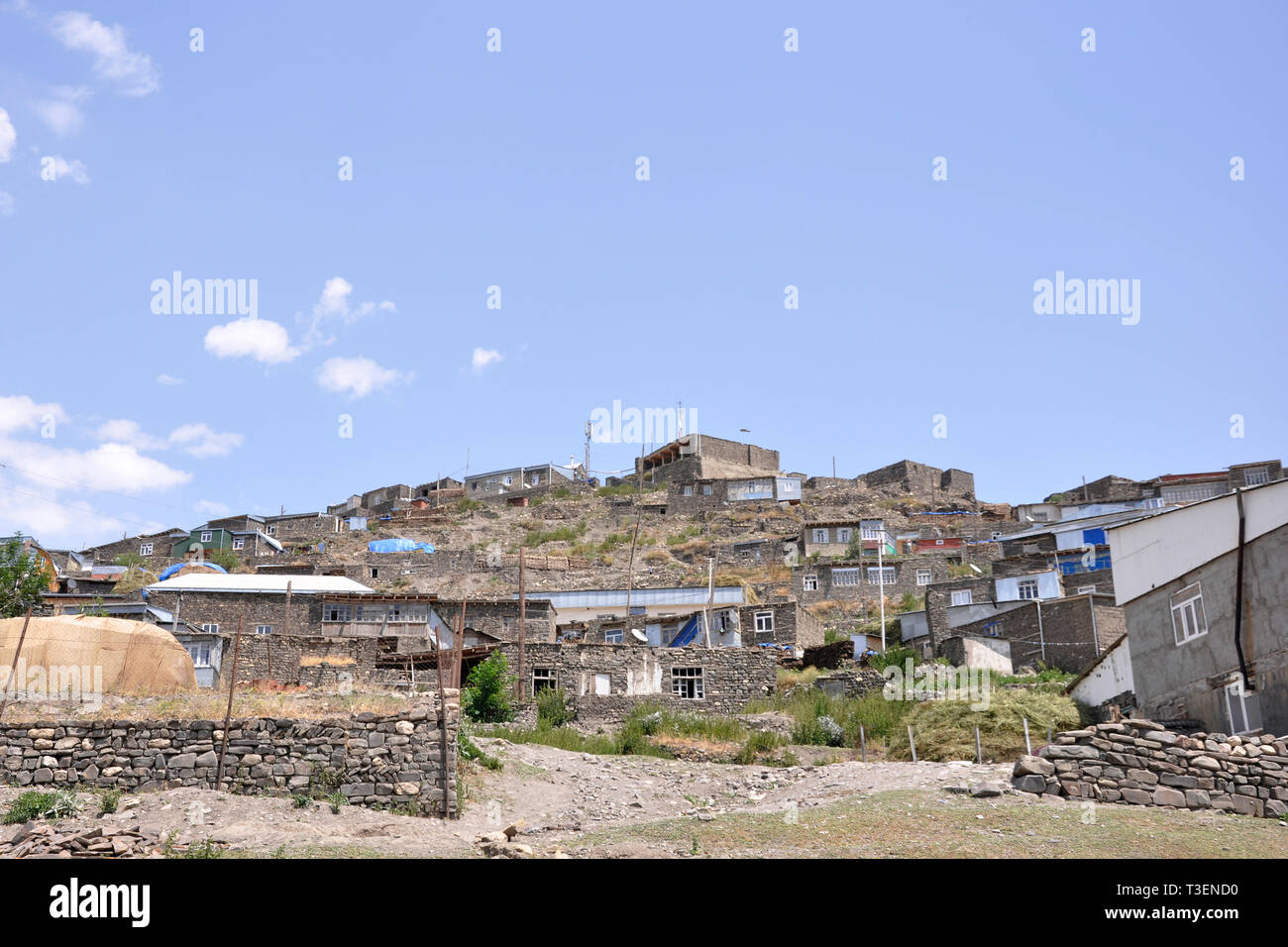 Azerbaijan, Khimalig village Stock Photo - Alamy