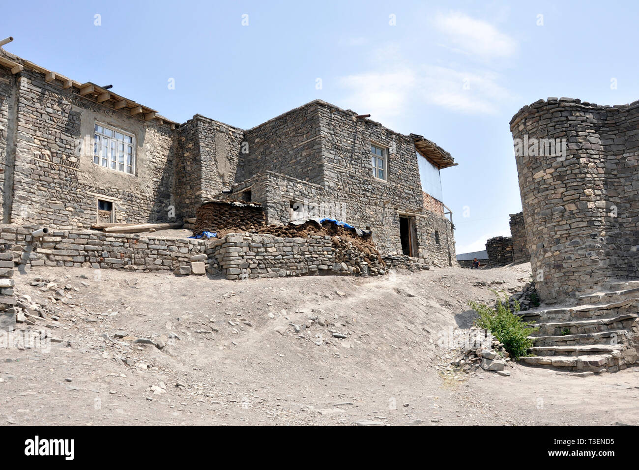 Azerbaijan, Khimalig village Stock Photo - Alamy