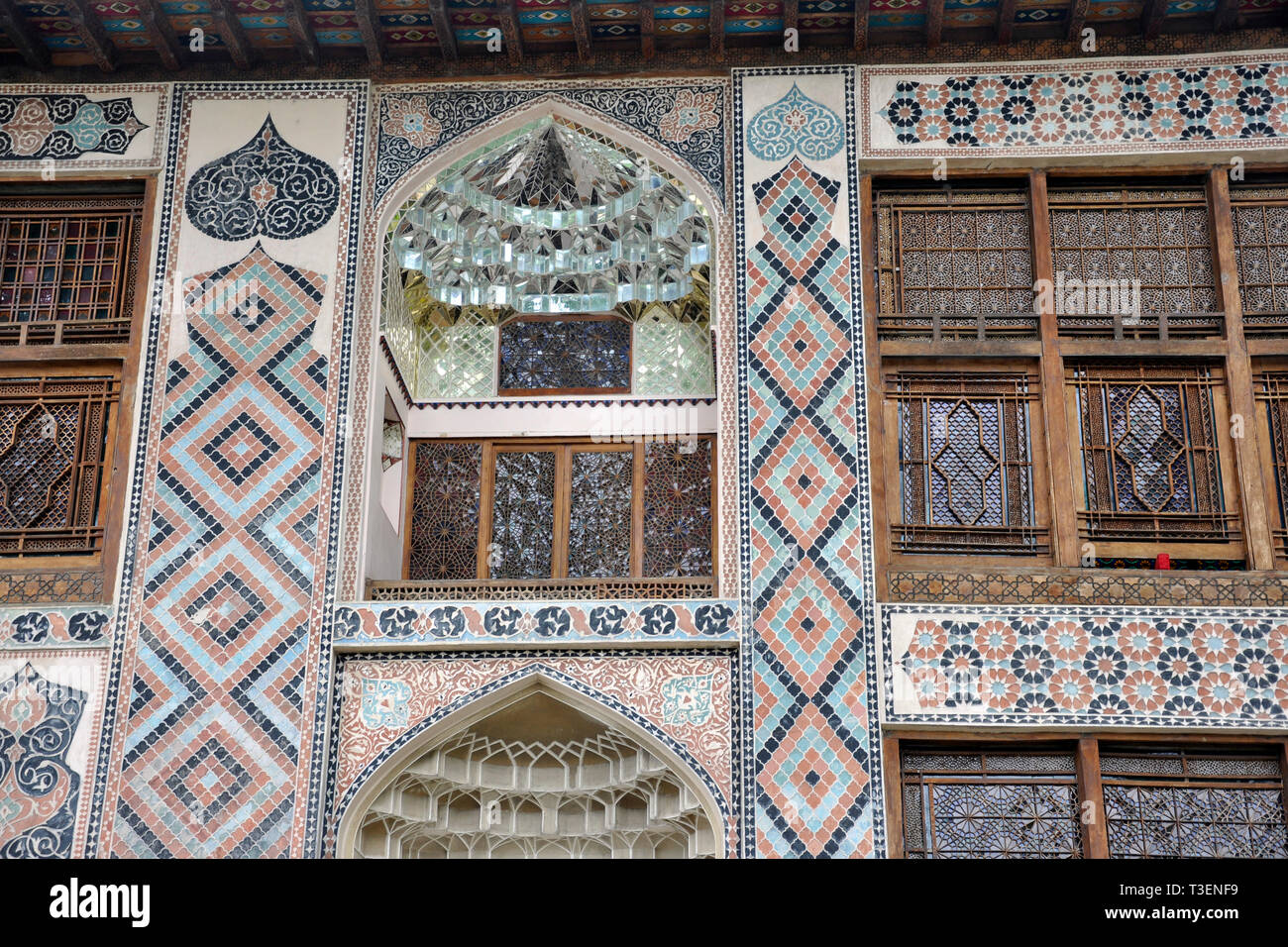 Azerbaijan, Shaki, architecture Stock Photo - Alamy