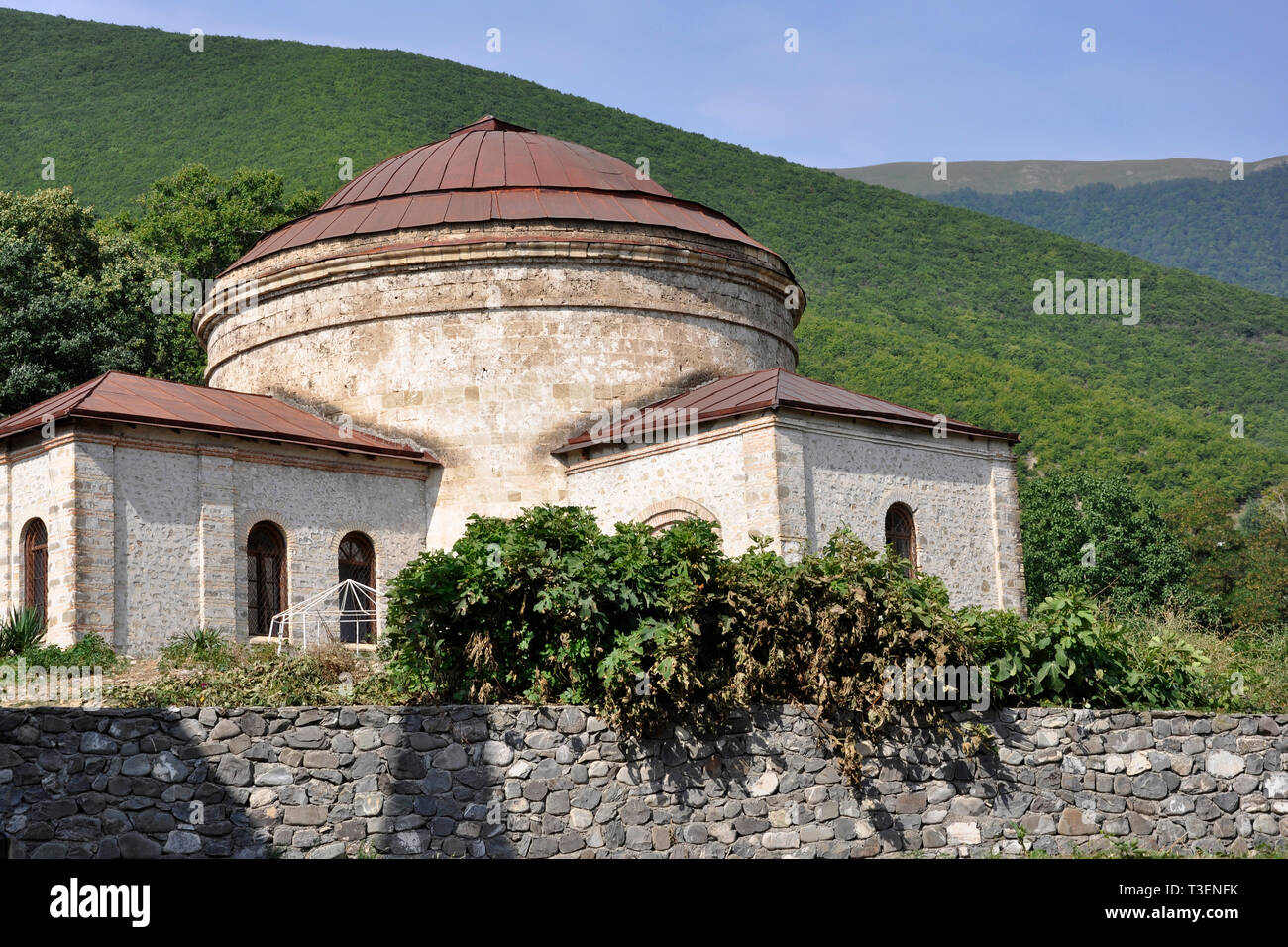 Azerbaijan, Shaki, architecture Stock Photo - Alamy