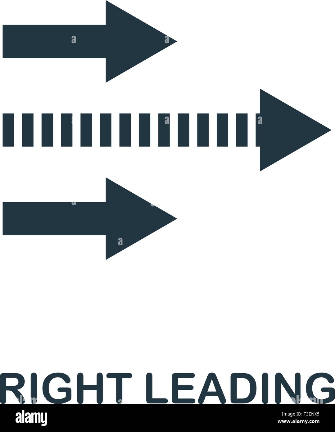 Right Leading icon. Creative element design from productivity icons ...