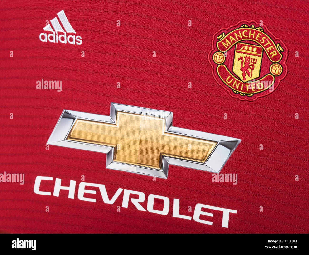 Chevrolet Man Utd Logo Adidas Enthüllt Das Manchester United 3.