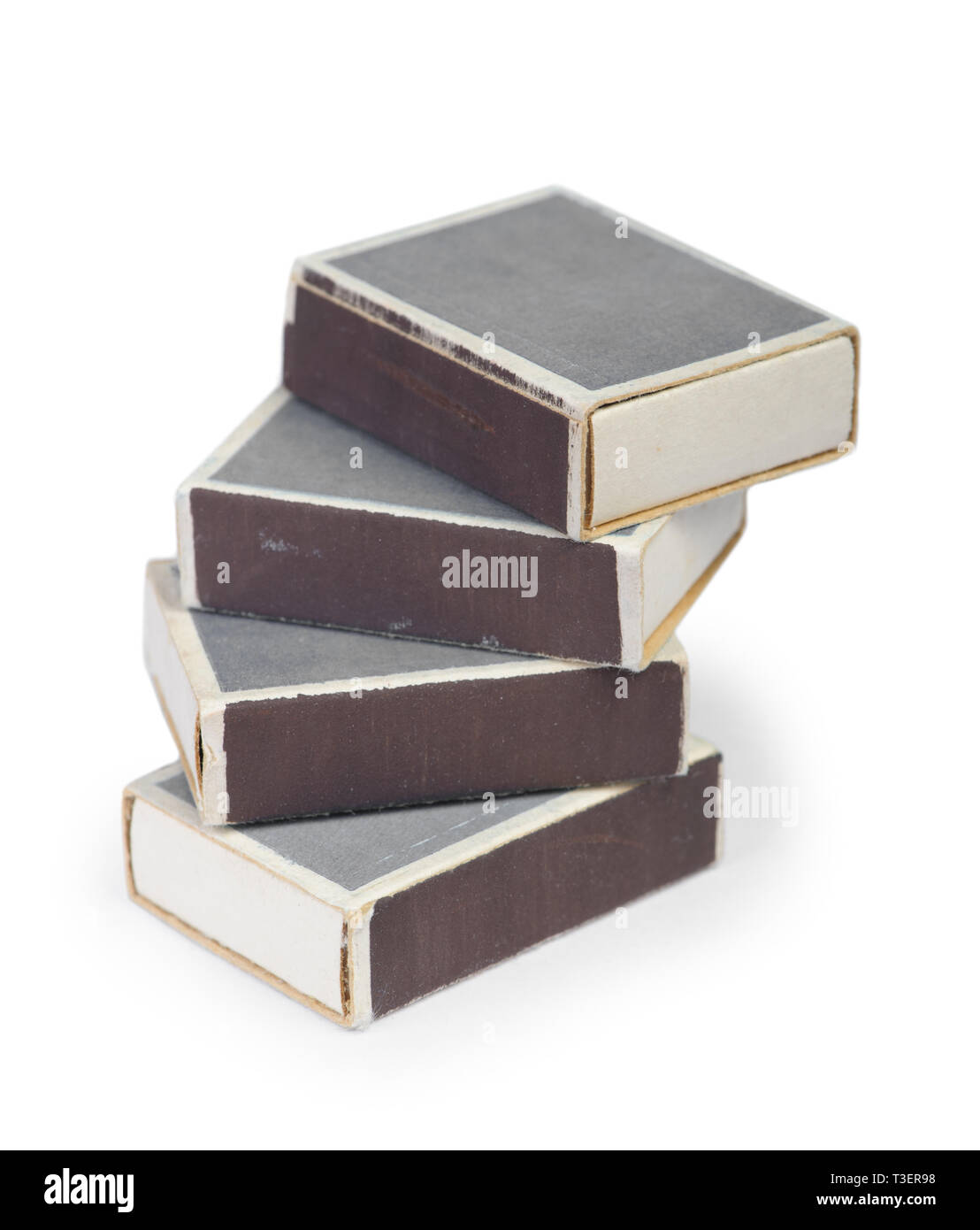 Group of matchboxes isolated on a white background Stock Photo - Alamy