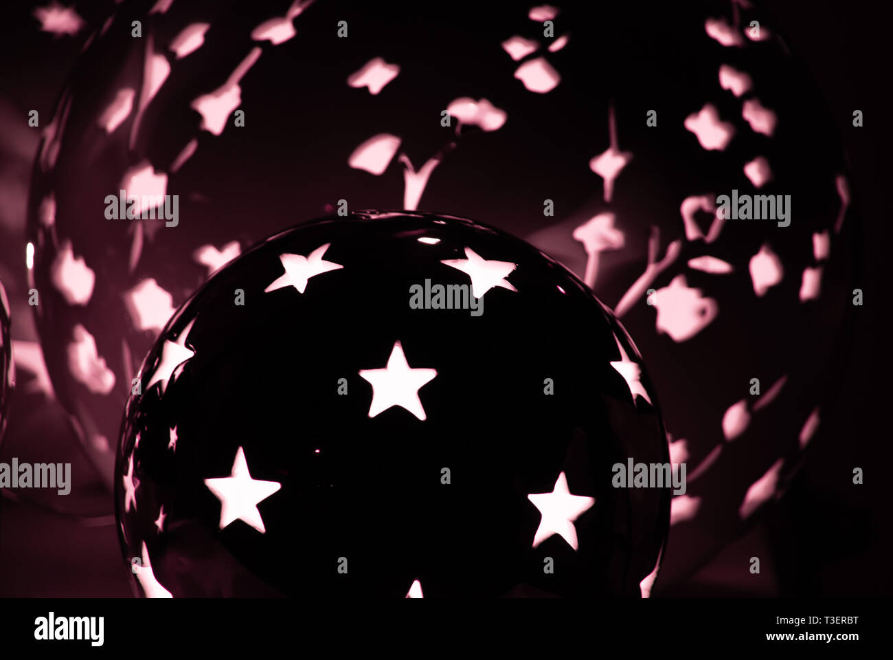 Decorative pink lamps hi-res stock photography and images - Alamy