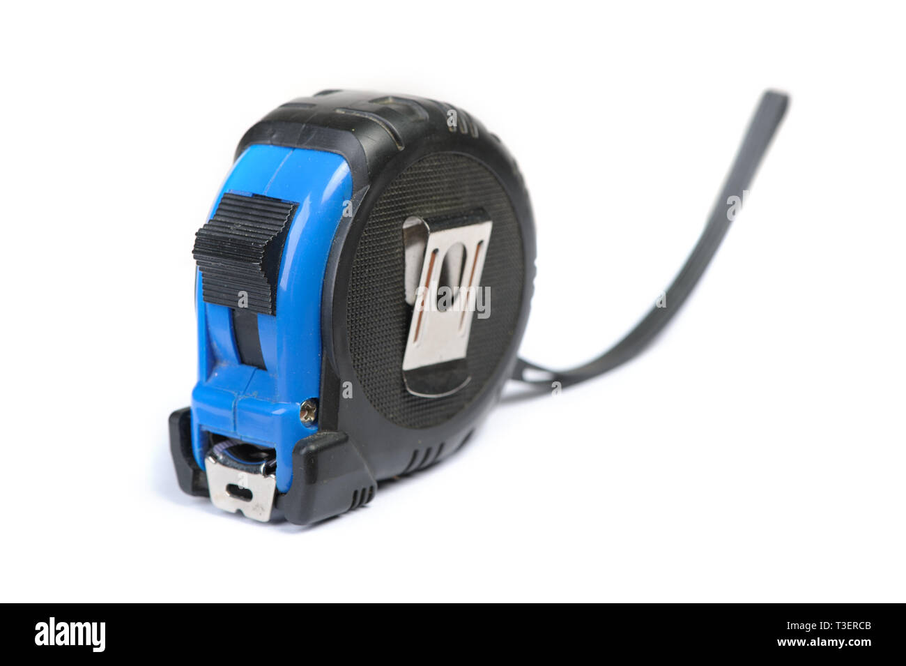 Single yardstick measurement isolated on white background Stock Photo ...