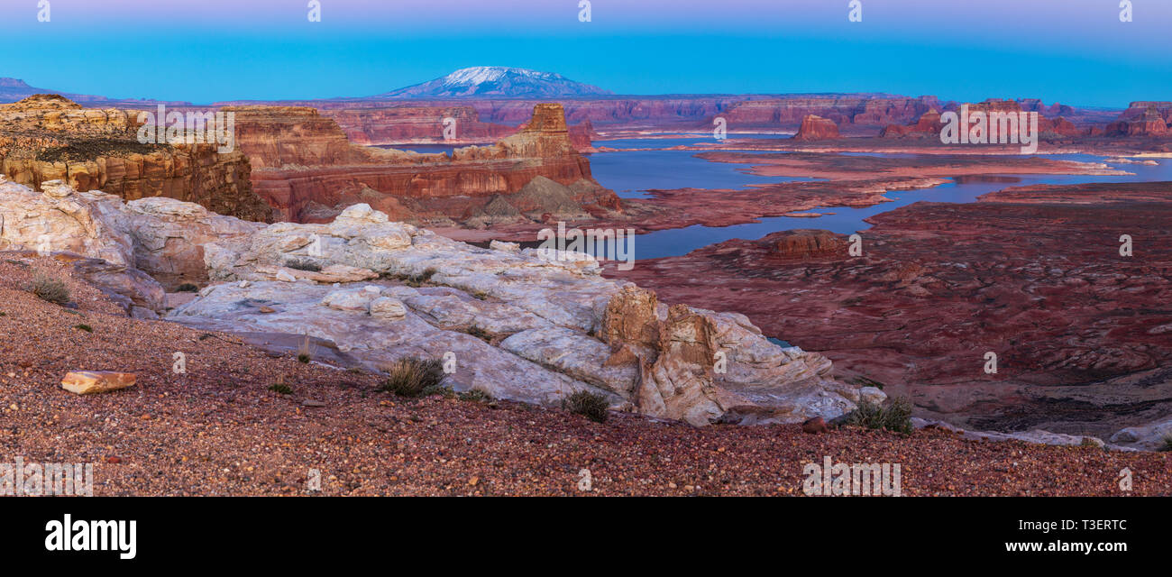 Alstrom Point in Lake Powell, Arizona, USA Stock Photo - Alamy