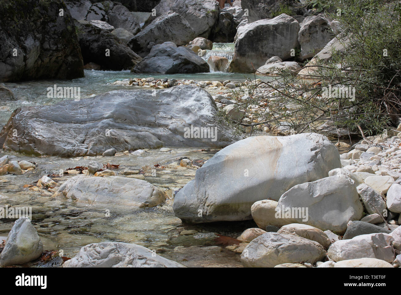 River and Springs in Pozar Thermal Baths Aridaia Greece Stock Photo - Alamy