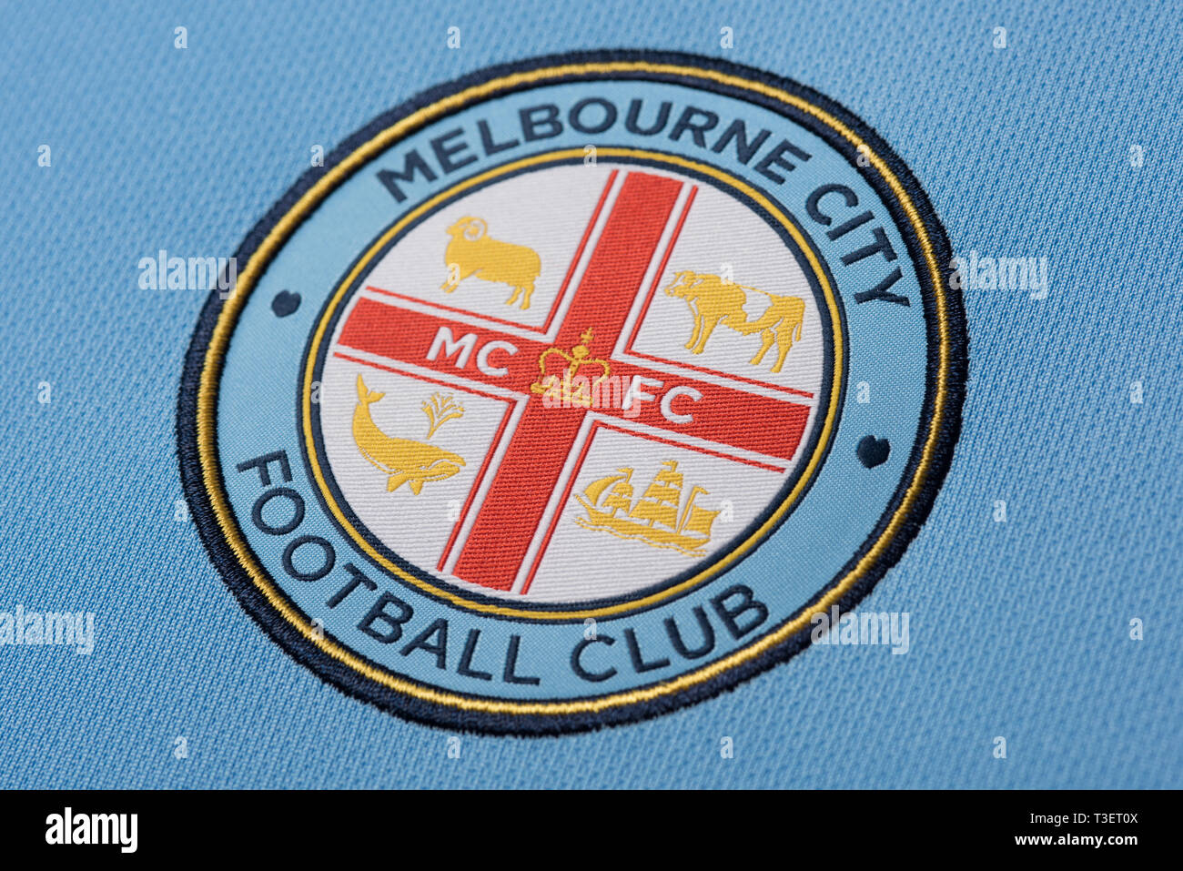 Melbourne city logo hi-res stock photography and images - Alamy