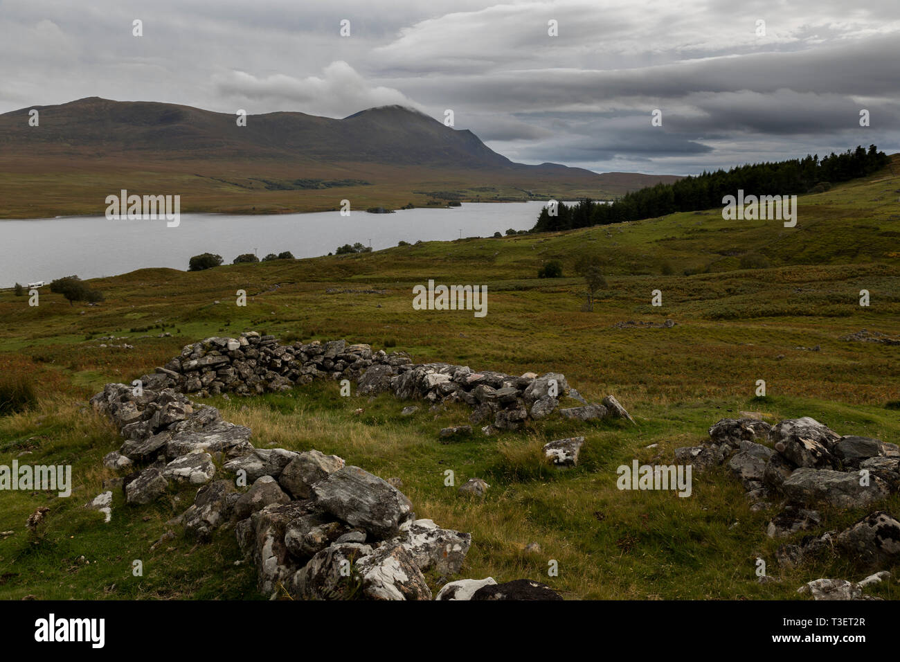 Grummore Clearance Village; Lairg; Scotland; UK Stock Photo - Alamy