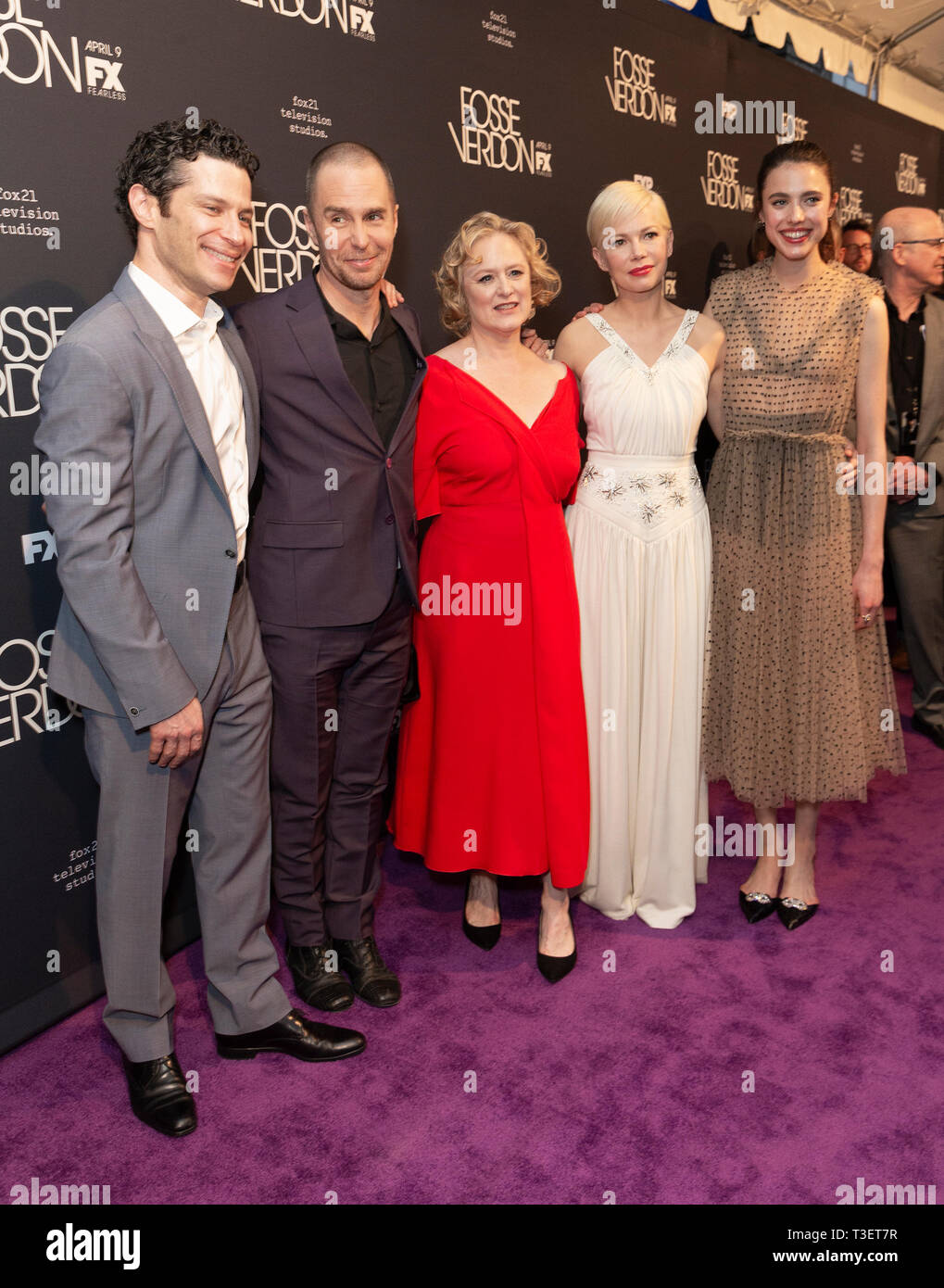 Thomas Kail, Sam Rockwell, Nicole Fosse, Michelle Williams, Margaret ...