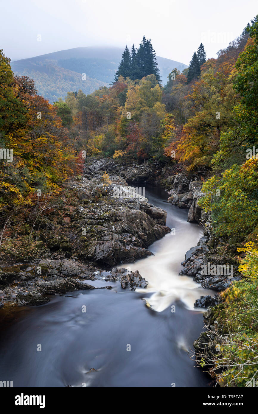 Killiecrankie; River Gary; Scotland; UK Stock Photo - Alamy