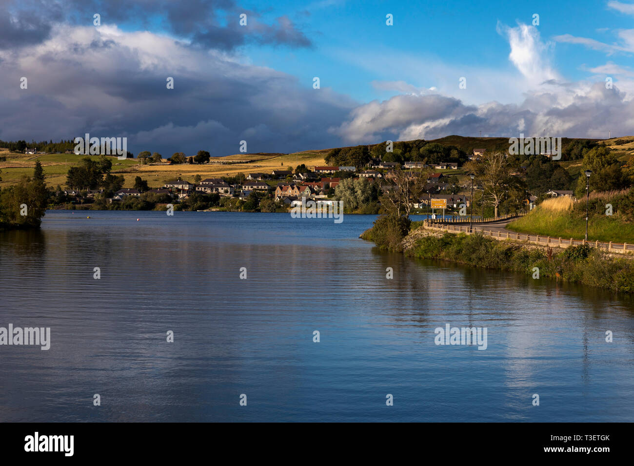 Lairg; Loch Shin; Sutherland; Scotland Stock Photo - Alamy