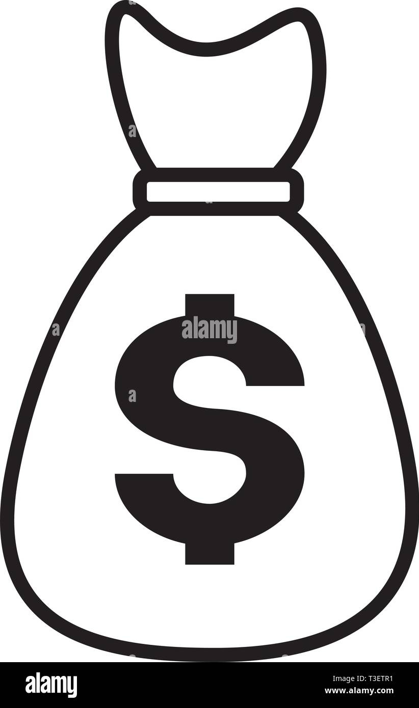 money bag dollar Stock Vector Image & Art - Alamy