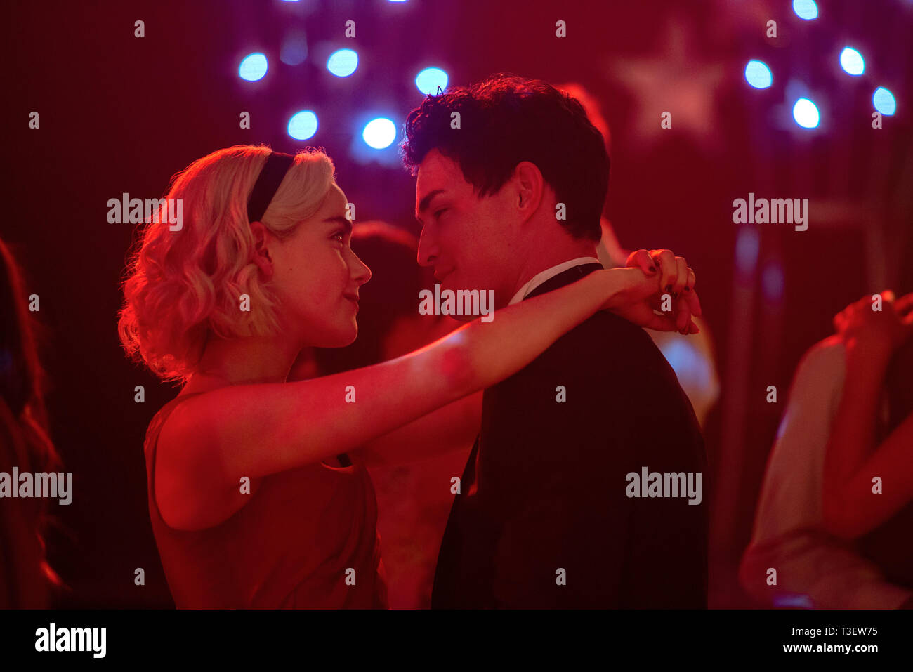 CHILLING ADVENTURES OF SABRINA, from left: Kiernan Shipka, Gavin ...