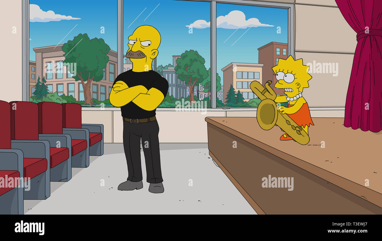 THE SIMPSONS, Victor (voice by J.K. Simmons), Lisa Simpson (voice by ...