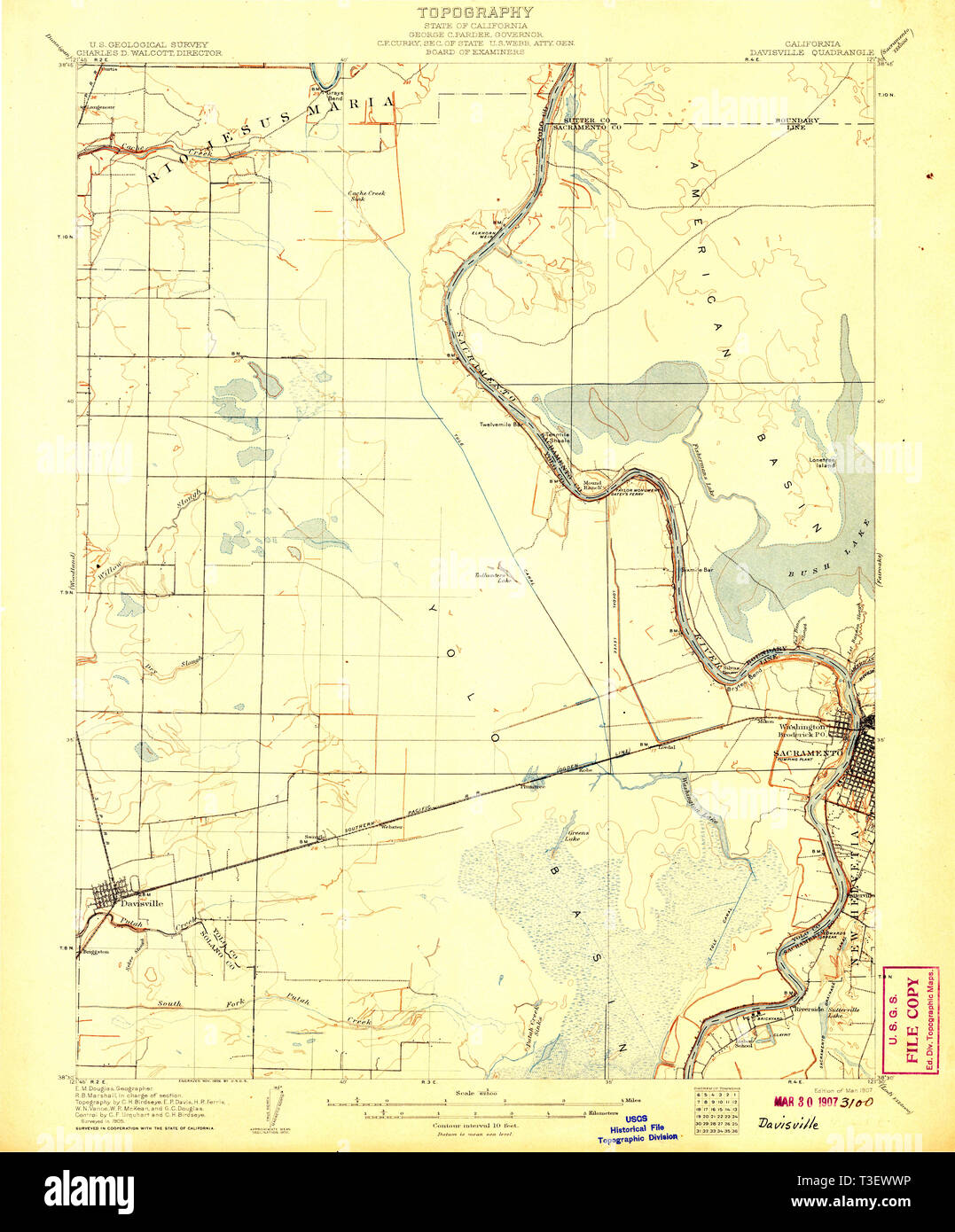 Map of davisville hi-res stock photography and images - Alamy
