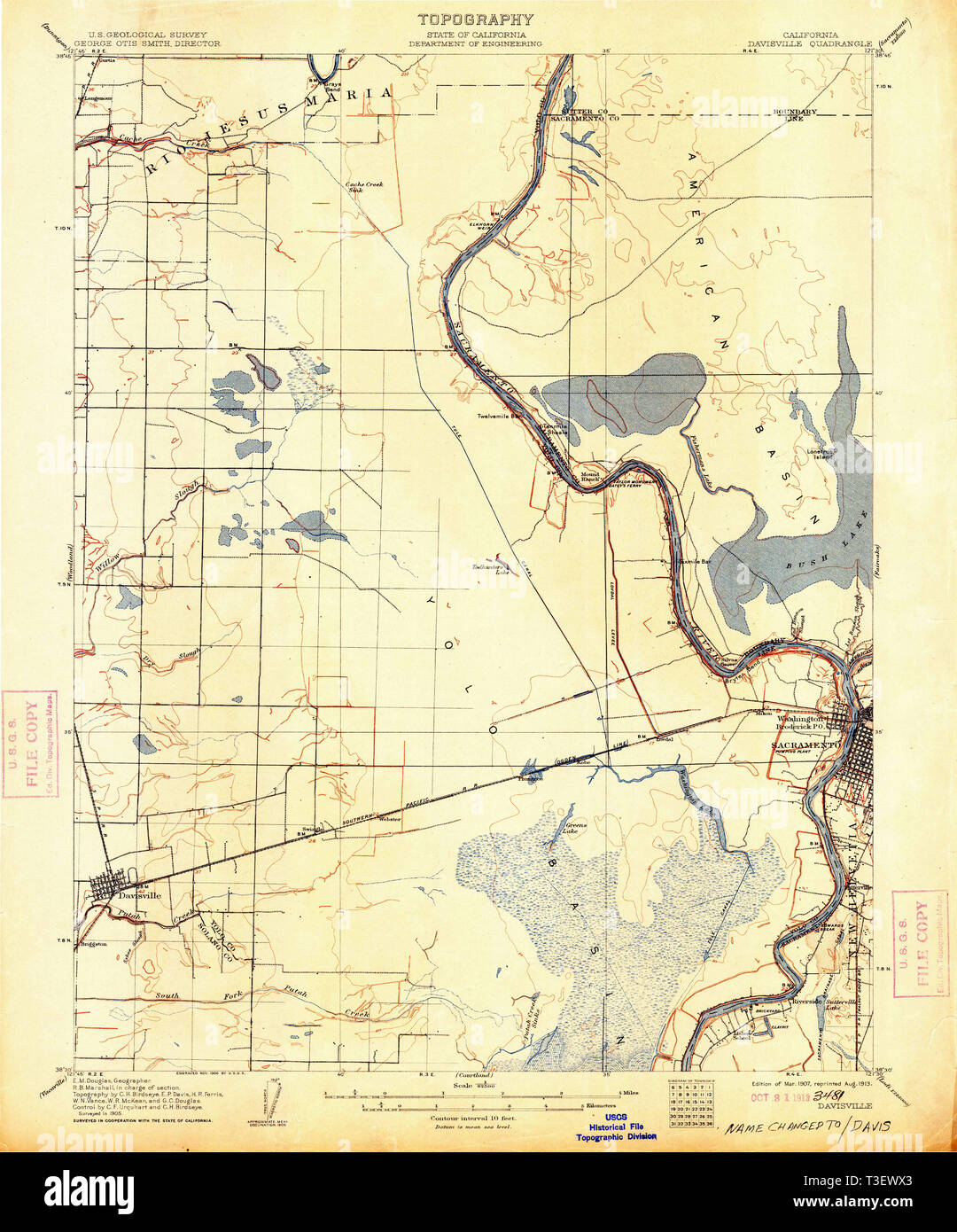 Map of davisville hi-res stock photography and images - Alamy