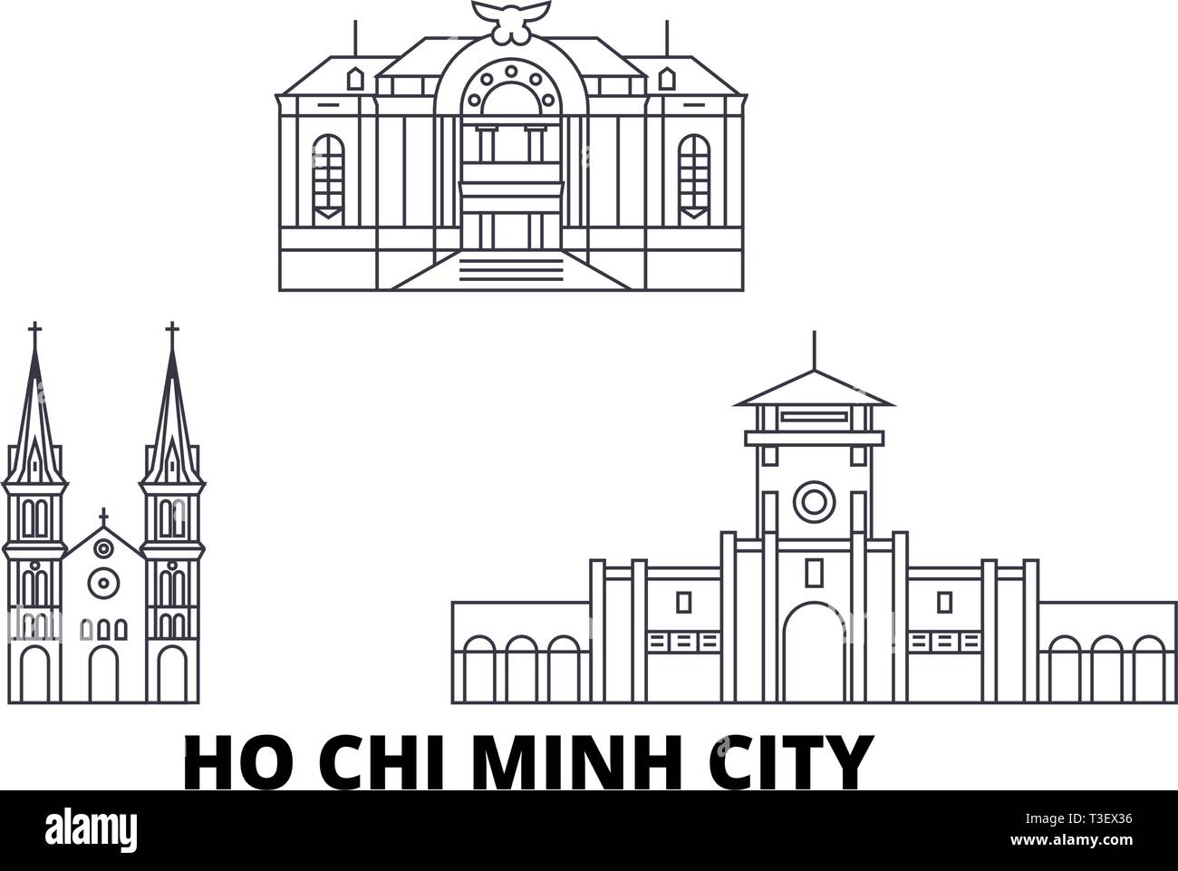 Saigon culture Stock Vector Images - Alamy