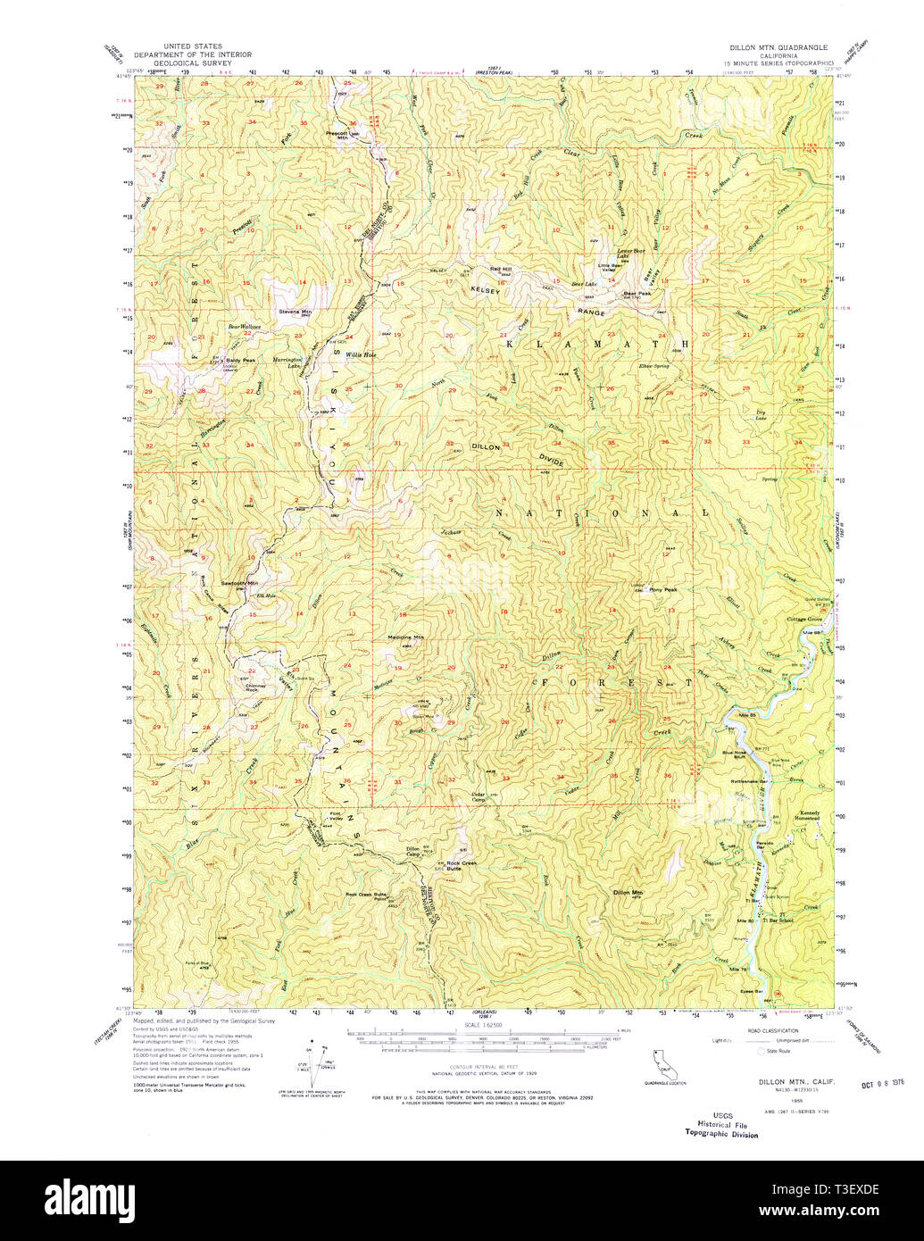Map of dillon hi-res stock photography and images - Alamy