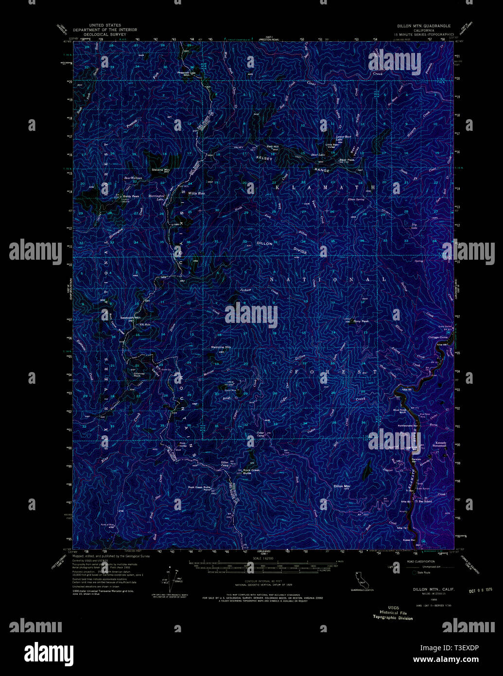 Map of dillon hi-res stock photography and images - Alamy