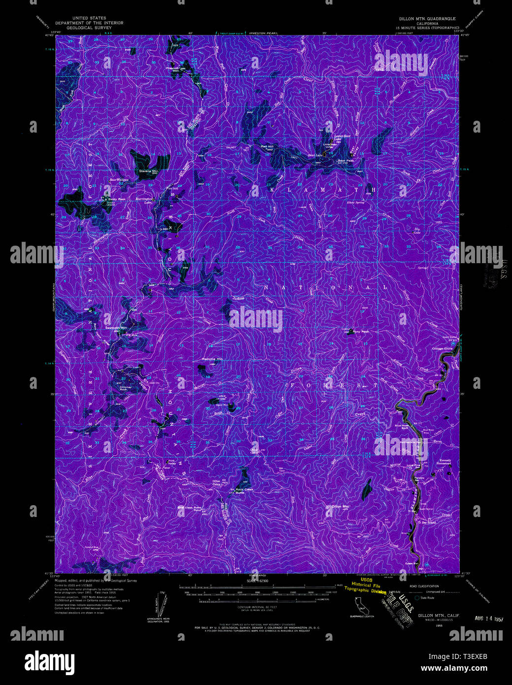Map of dillon hi-res stock photography and images - Alamy