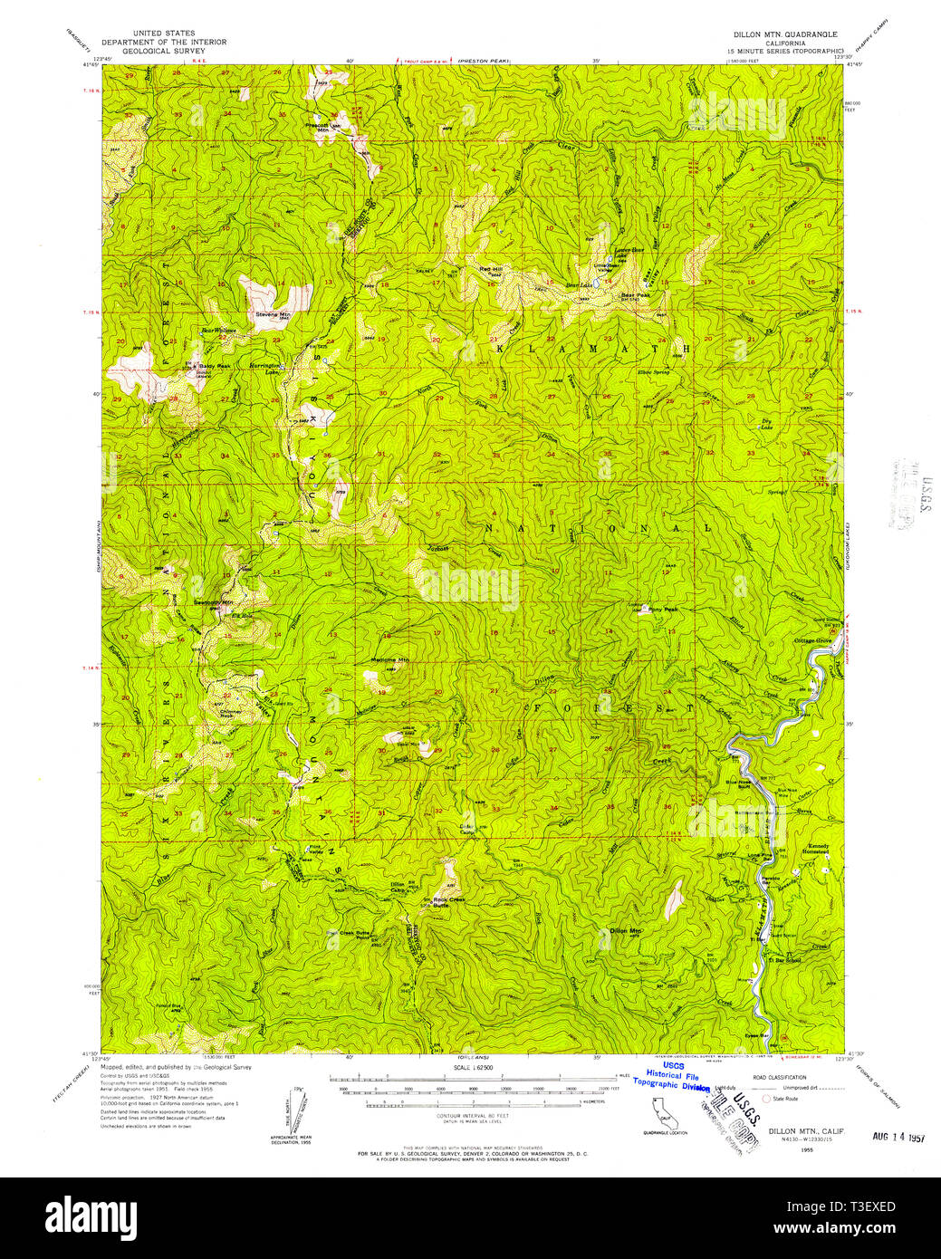 Map of dillon hi-res stock photography and images - Alamy