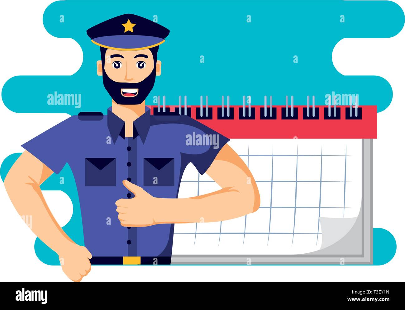 Police Officer Calendar Police Officer Calendar