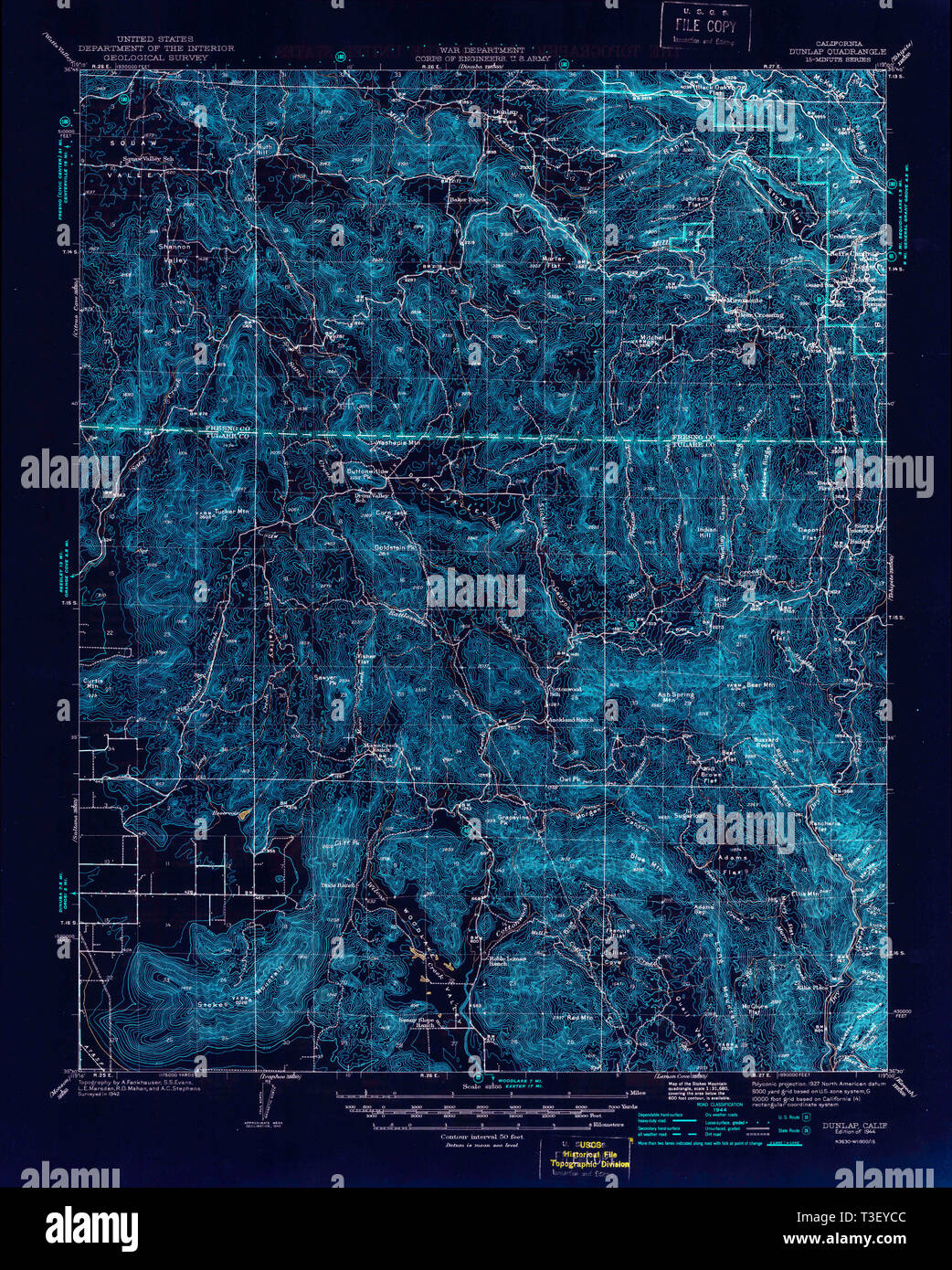 Dunlap map hi-res stock photography and images - Alamy