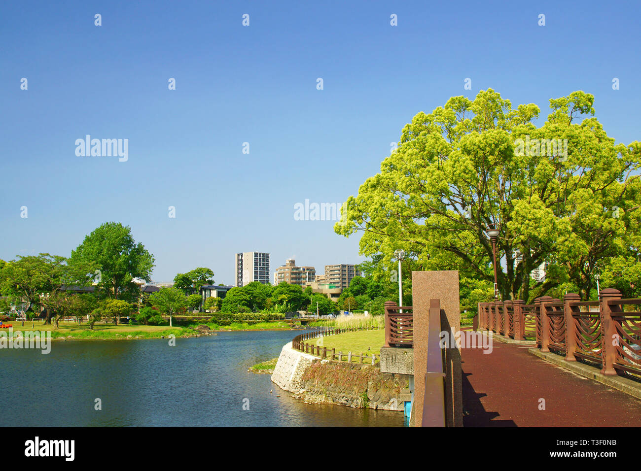 Lake Ezu in spring Stock Photo - Alamy