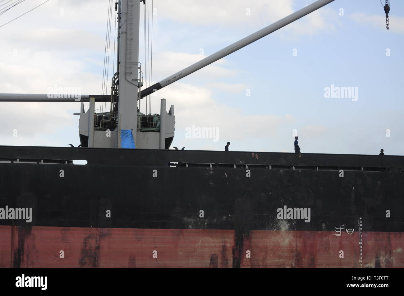 A partly of ship dock people Stock Photo - Alamy