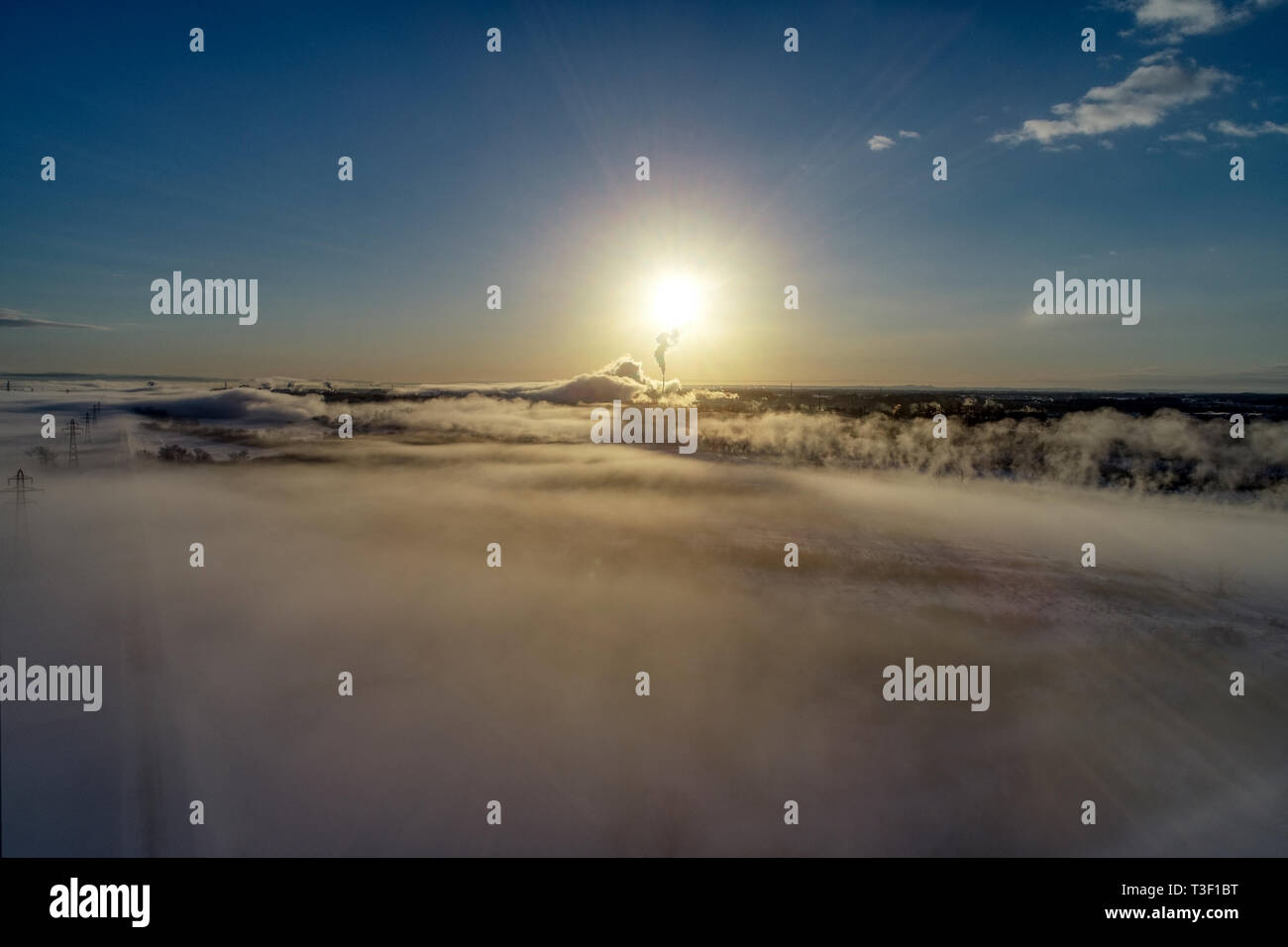 Tokachi in winter, Hokkaido, Japan Stock Photo - Alamy