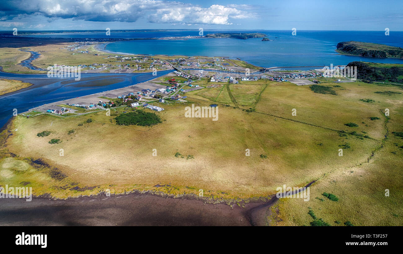 Aerial Photography of Marshland Stock Photo - Alamy