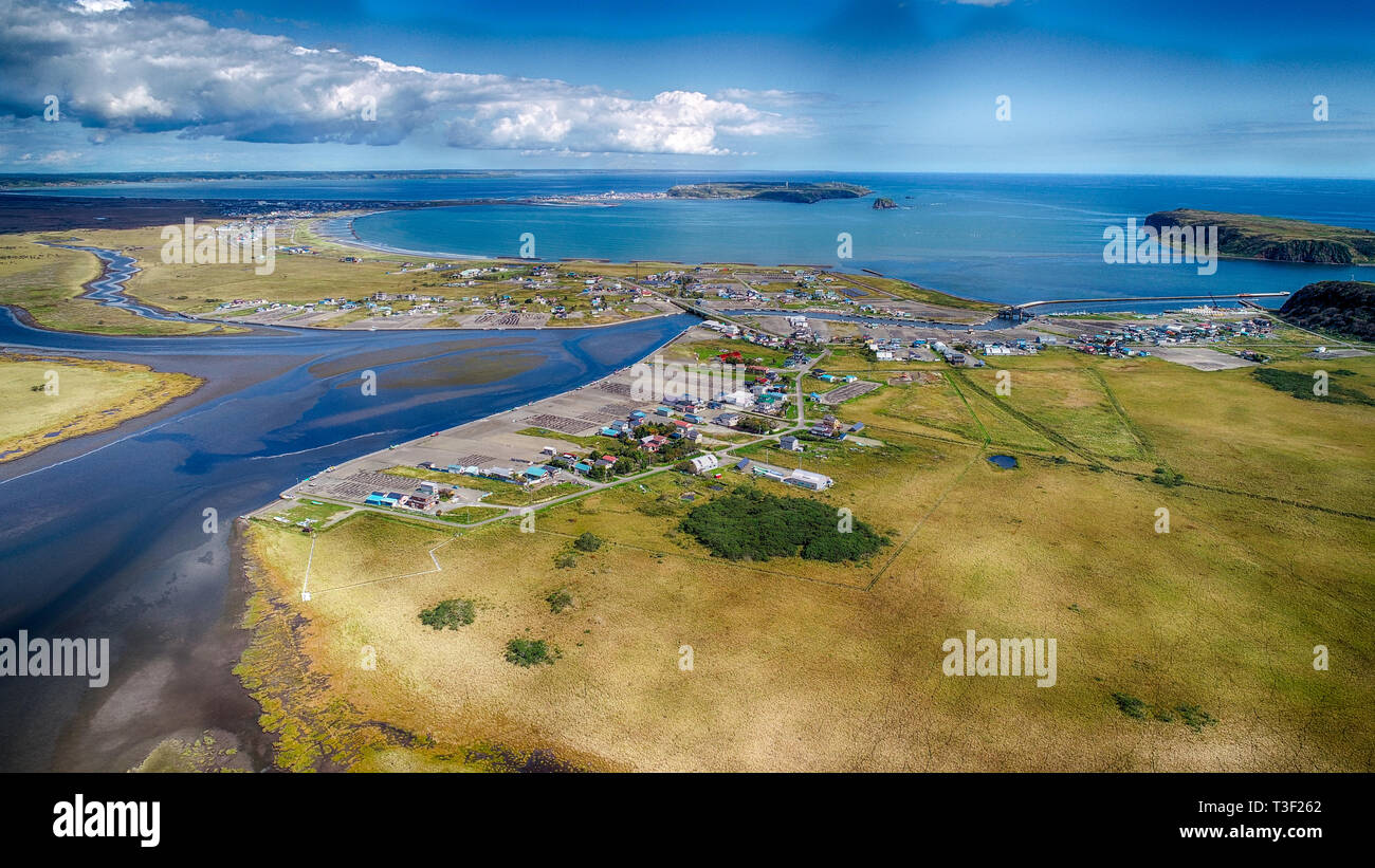 Aerial Photography of Marshland Stock Photo - Alamy